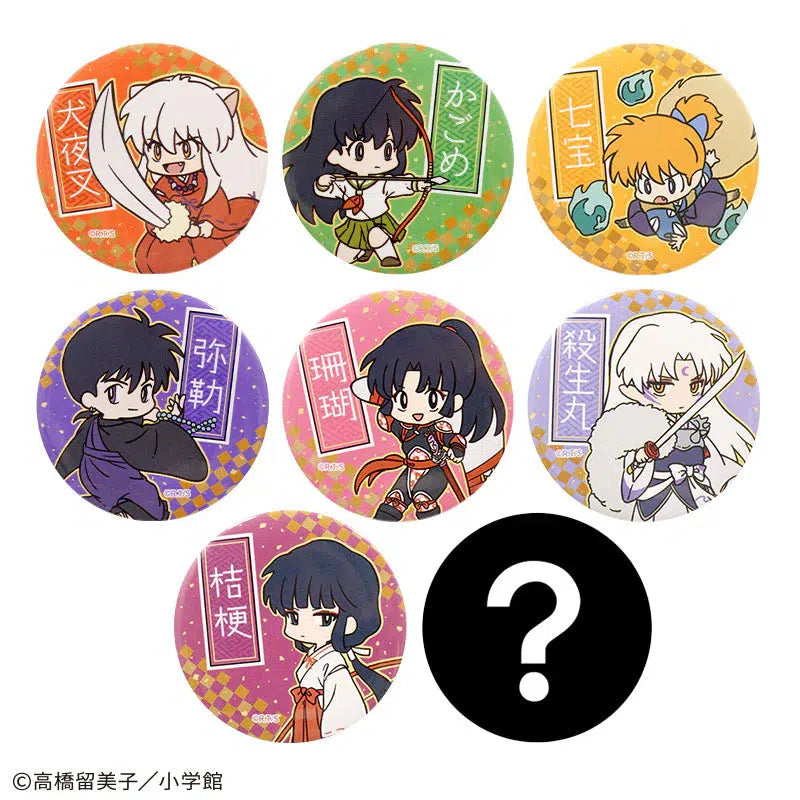 Inuyasha Random Character Can Badge – Sino Hobby