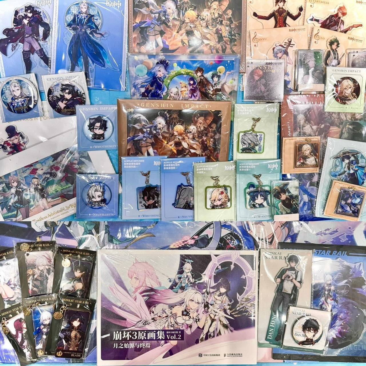 2023 Dec Arrival - Honkai Star Rail and Genshin Impact Official Merch ...
