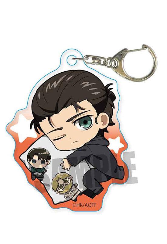 Attack on Titan Bell House GyuGyutto Acrylic Key Chain Eren Yeager (Le ...