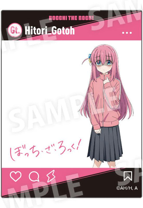 Bocchi the Rock! Culture Entertainment SNS Style Acrylic Card Gotoh Hi| Sino Hobby