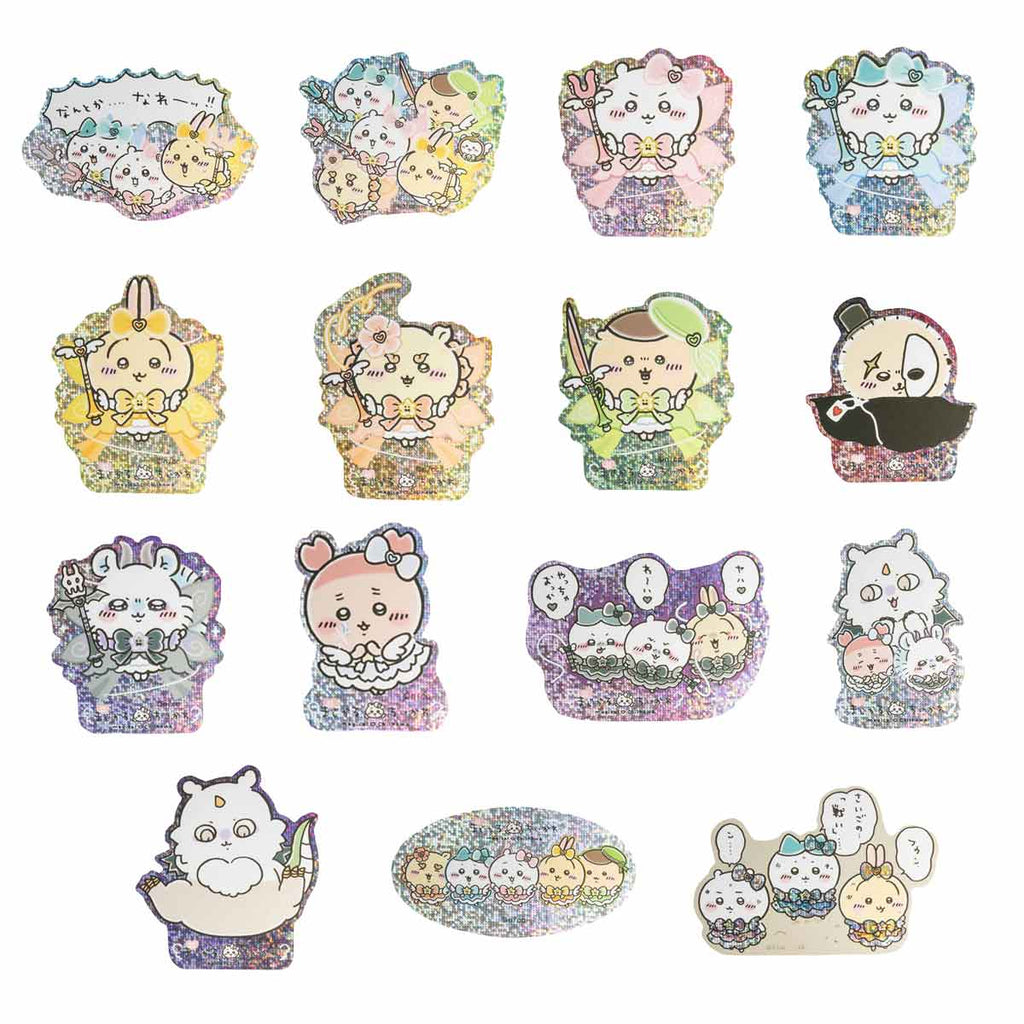 Chiikawa Magical Chiikawa Phone Sized Holographic Ramdom Sticker Pack ...