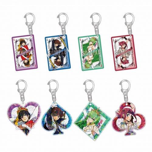 Code Geass: Lelouch of the Rebellion Trading Acrylic Keychain Trump Ve ...