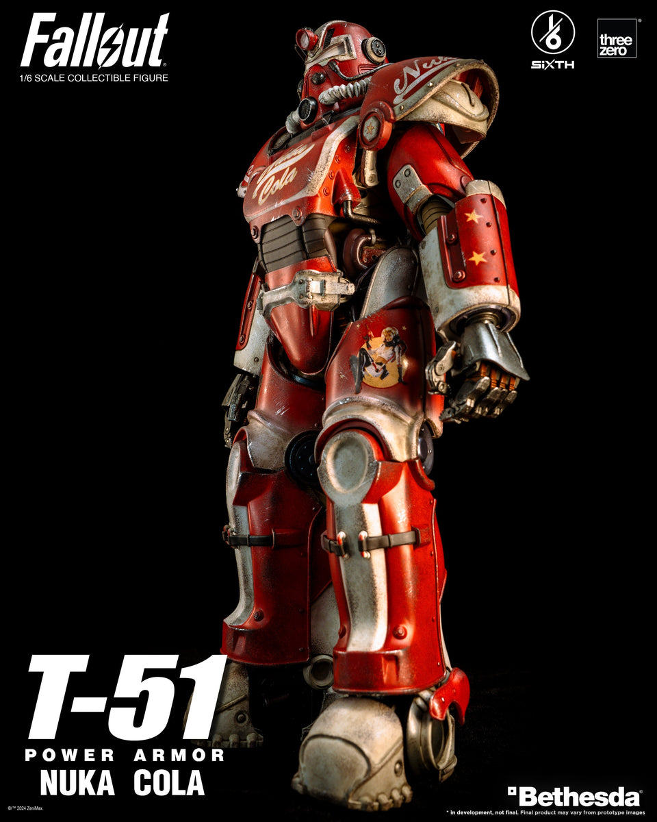 Fallout 3A Threezero 1/6 T-51 Nuka Cola Power Armor| Sino Hobby