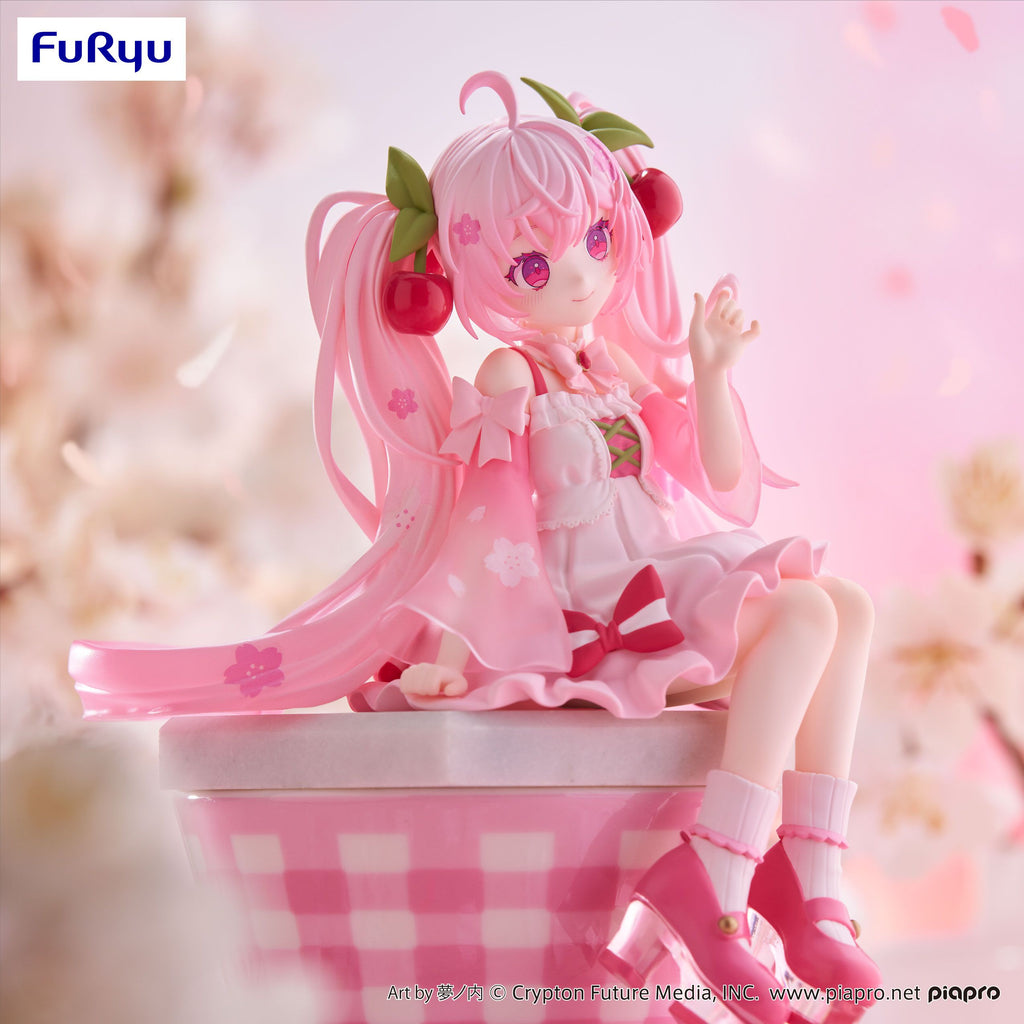FuRyu Hatsune Miku Noodle Stopper Figure -Sakura Miku 2025- [preorder ...