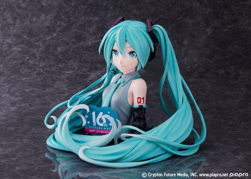 Hatsune Miku FuRyu Hatsune Miku 16th Anniversary Bust Figure – Sino Hobby