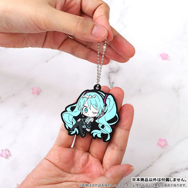 Hatsune Miku Series Rubber Keychain Collection Hatsune Miku 16thBD ...