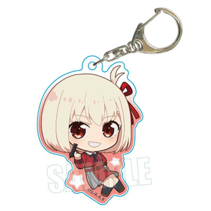 Lycoris Recoil Bell House Pukasshu Acrylic Key Chain (1-7 Selection ...