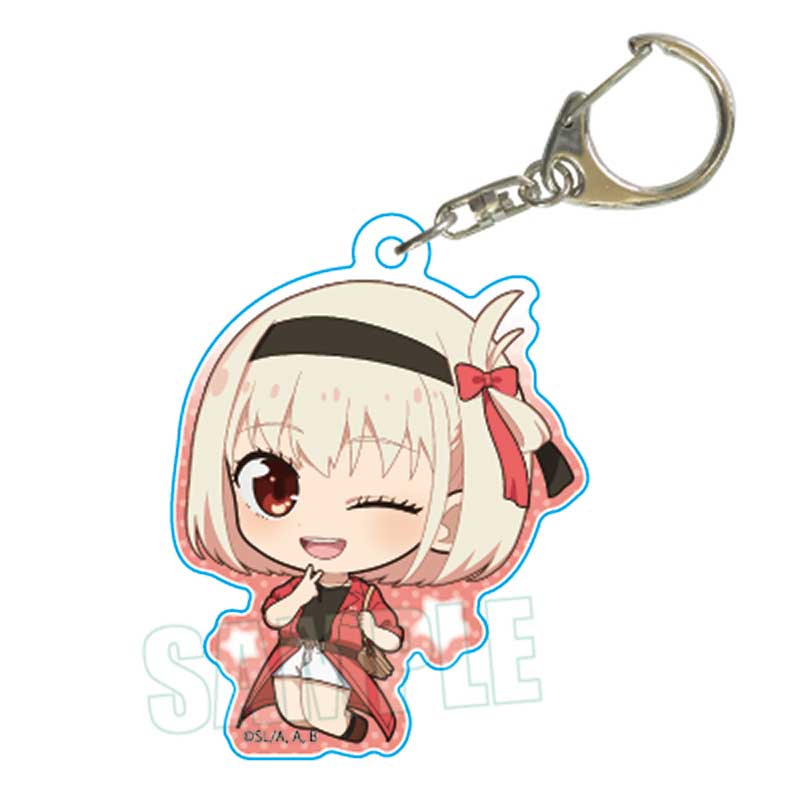 Lycoris Recoil Bell House Pukasshu Acrylic Key Chain (1-7 Selection ...