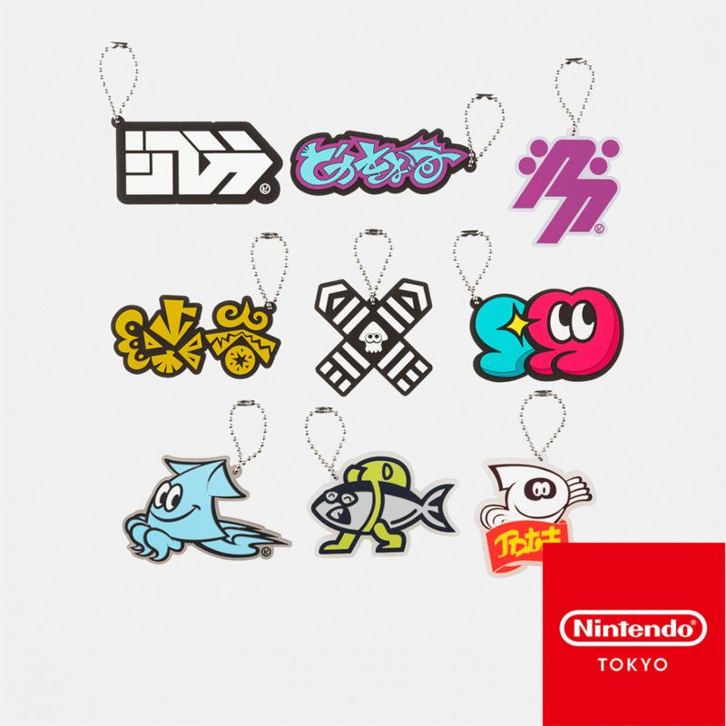 Nintendo Splatoon 3 Rubber Keychain Blind Box Japan Exclusive – Sino Hobby