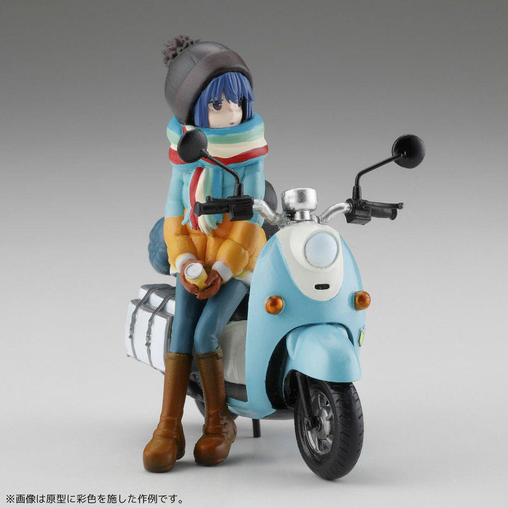 Yurucamp Kaiyodo ARTPLA Shima Rin & Motorcycle Set| Sino Hobby