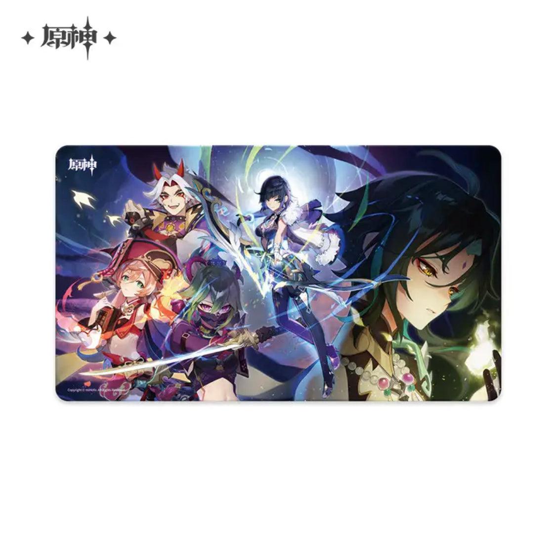 Genshin Impact Desk Mat Yelan Xiao Arataki Itto Kuki Shinobu Yanfe