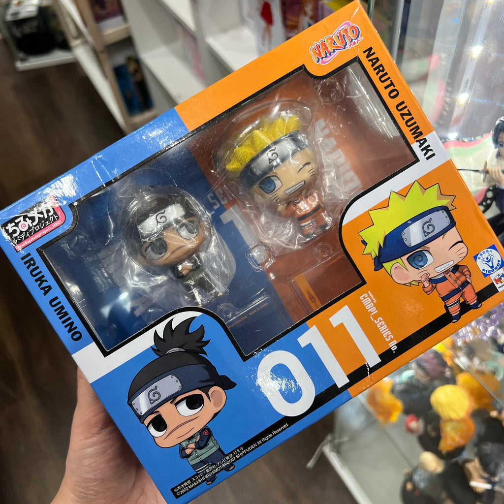 Naruto Megahouse Chimimega Buddy Figure Naruto and Iruka – Sino Hobby