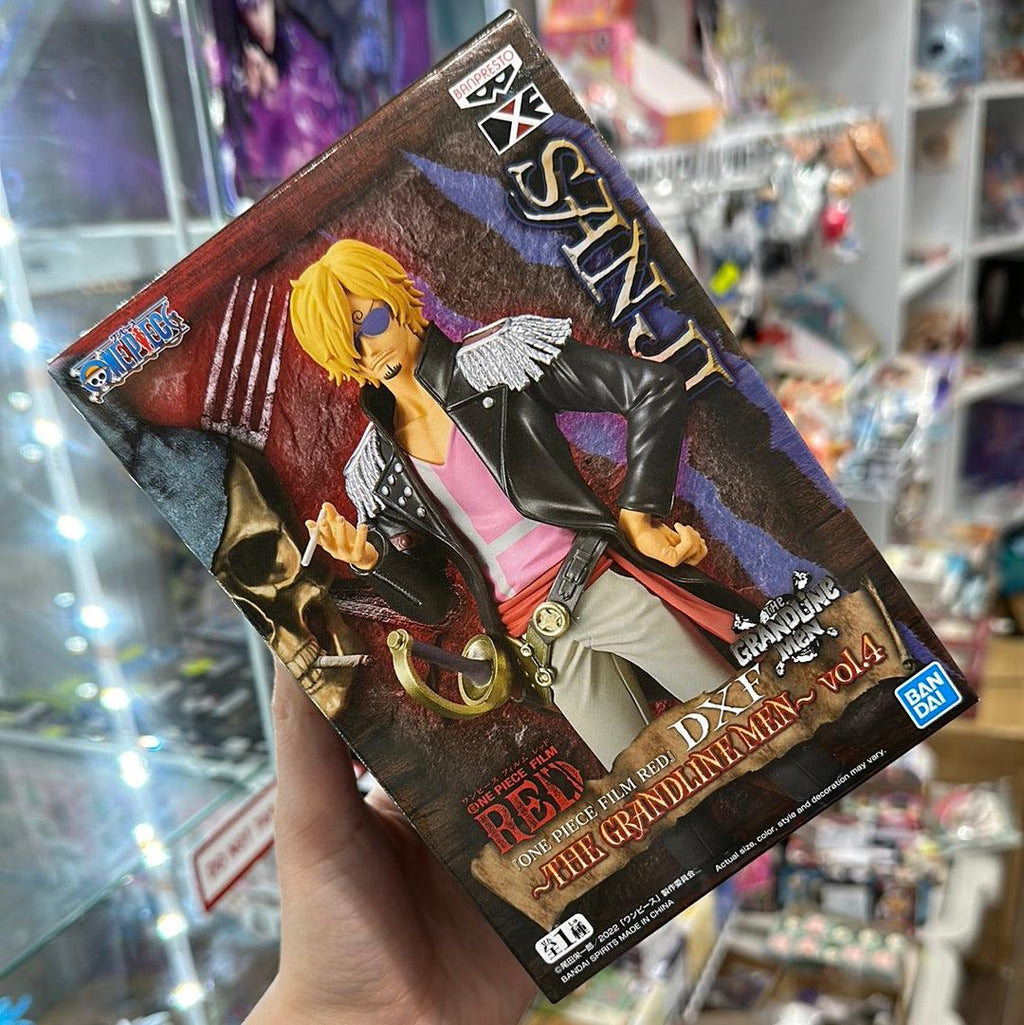 ONE PIECE RED Figure DXF Sanji The Grandline Men vol.4 Banpresto – Sino ...